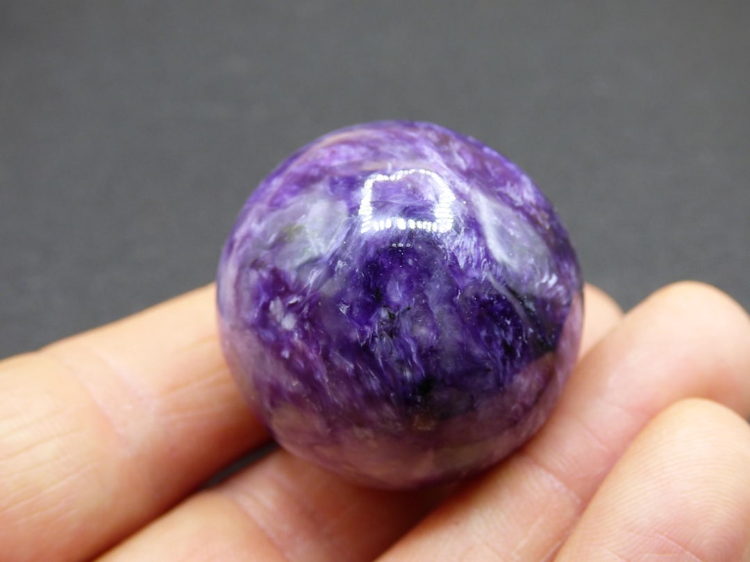 AAA Charoite *rare* Sphere ~ Gemstone Decoration Sphere Crystal ...