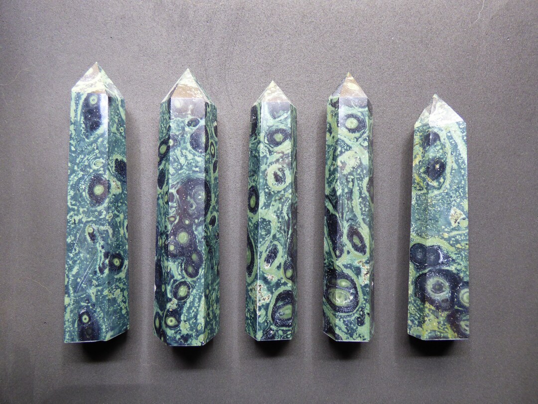 Eldarit / Kabamba Rhyolite Nebula Stone Crystal Point Tip Tower Obelisk Magic Gemstone ...