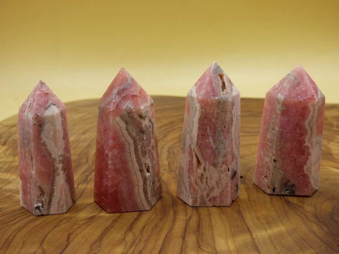Rhodochrosite AAA ~ Magical Gemstone Massage Wand Decoration Crystal ...