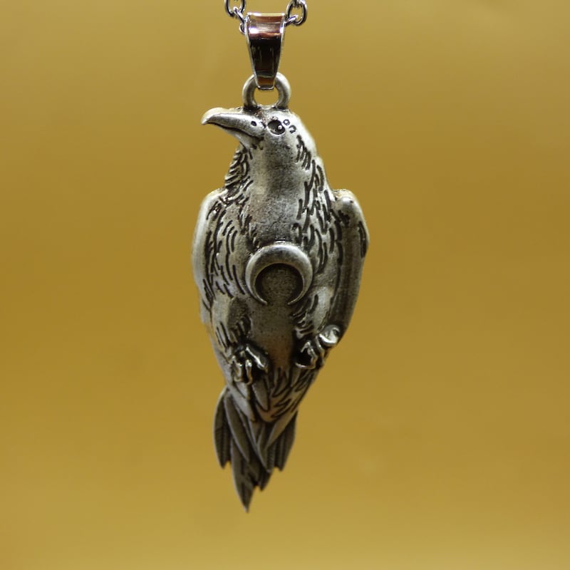 Raven Necklace - Etsy