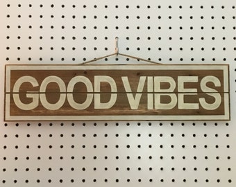 Good vibes sign | Etsy