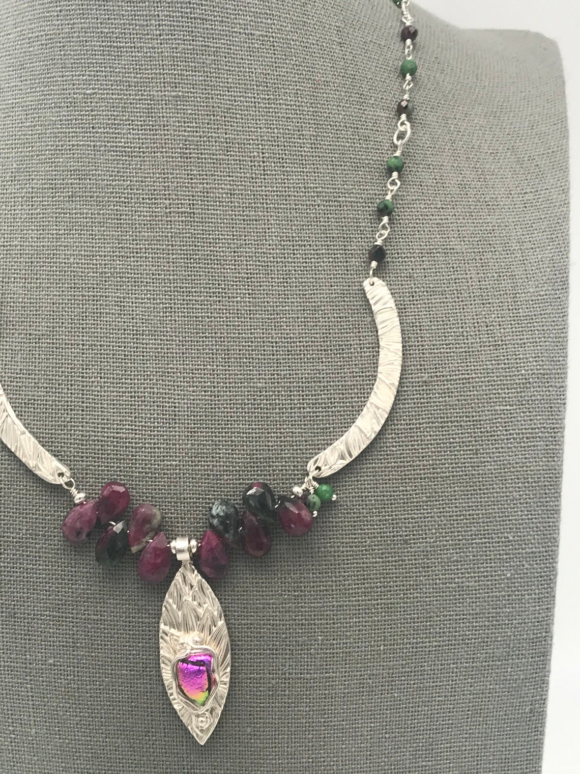 Ruby Fire an Original Hand Made Unique One of a Kind Fine - Etsy