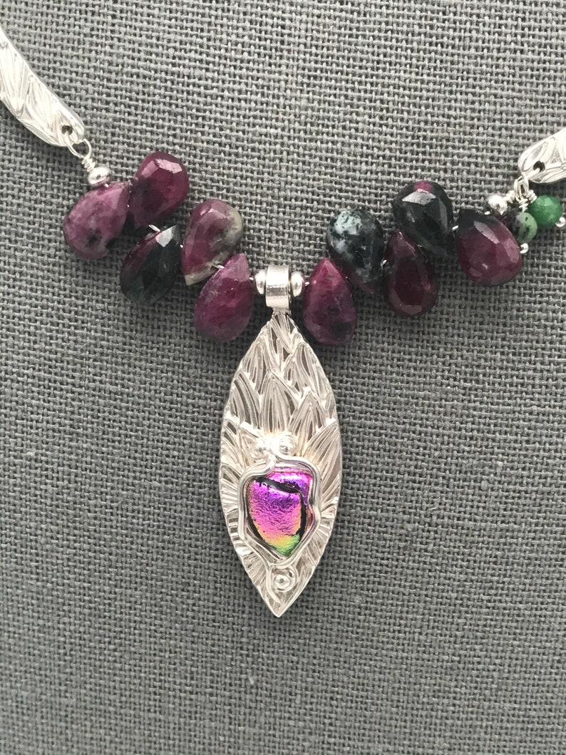 Ruby Fire an Original Hand Made Unique One of a Kind Fine - Etsy