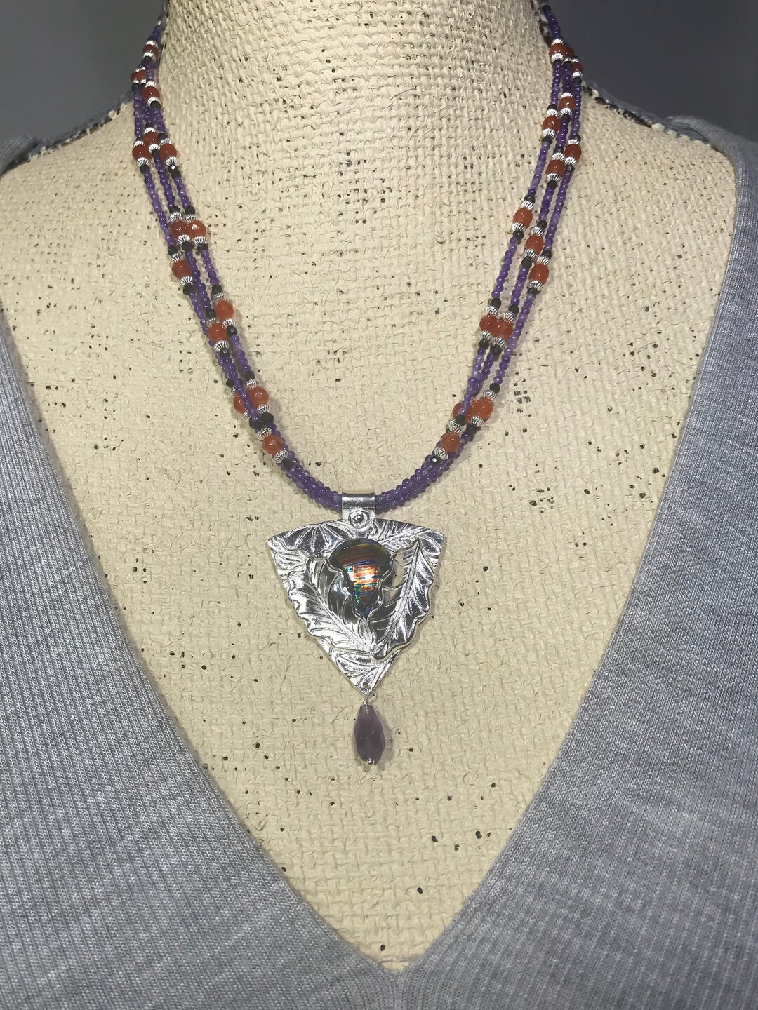 Purple Deco Shield - Etsy