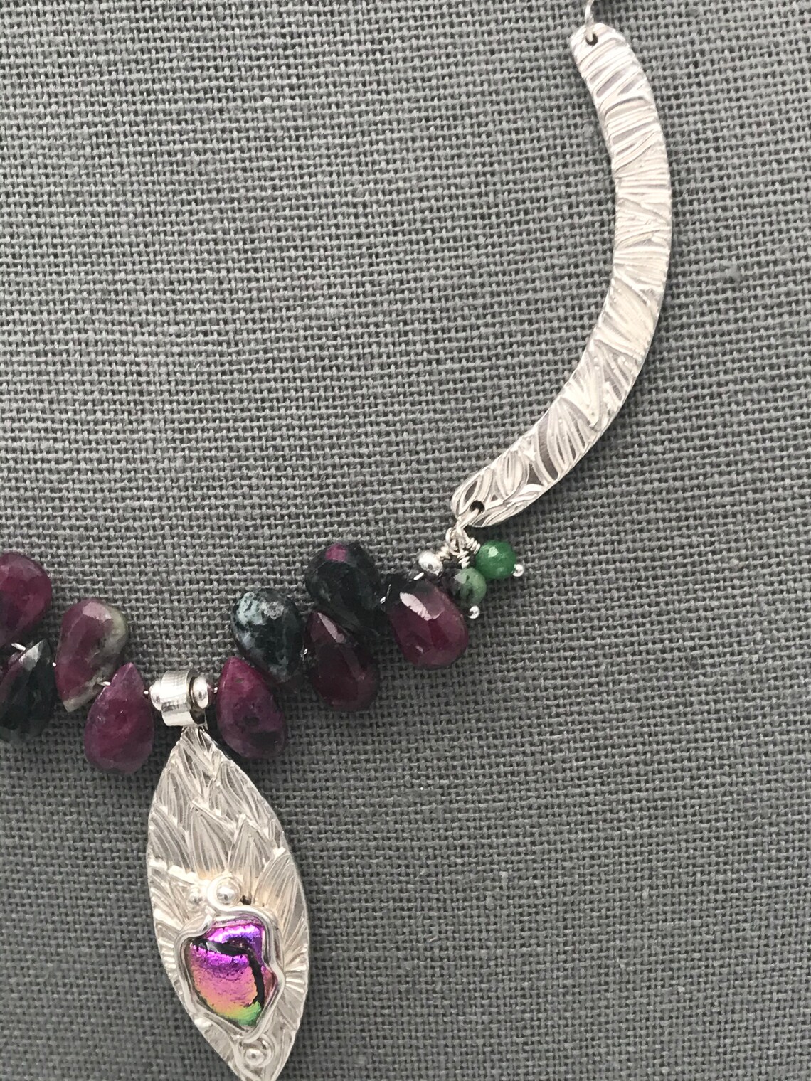 Ruby Fire an Original Hand Made Unique One of a Kind Fine - Etsy