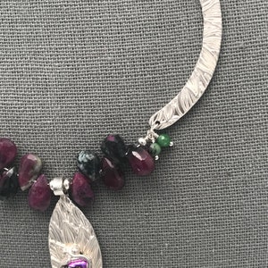 Ruby Fire an Original Hand Made Unique One of a Kind Fine - Etsy