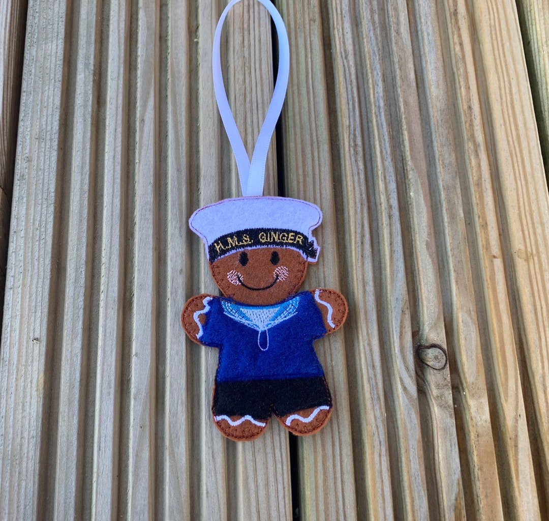 Gingerbread Sailor, Gingerbread Decoration, Sailor Decoration ...
