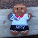 Dart Player Gift, Dart Player Gingerbread Man, Dart Competition Gift ...