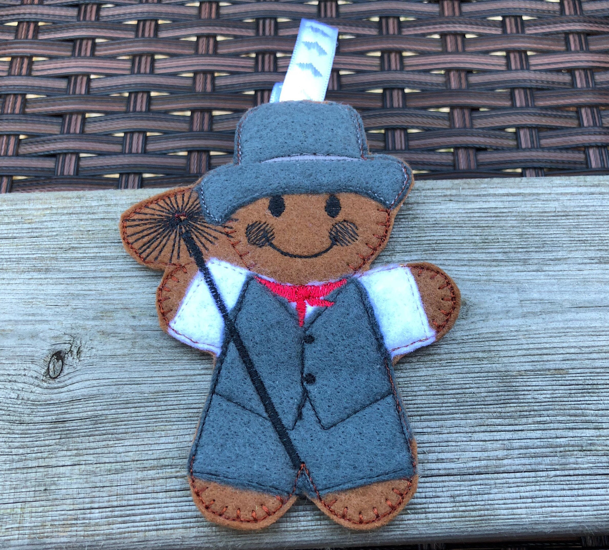 Chimney Sweep Chimney Sweep Gingerbread Man Hanging - Etsy UK