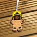 Firefighter Gift, Fireman Gingerbread Man, Hanging Gingerbread Man ...