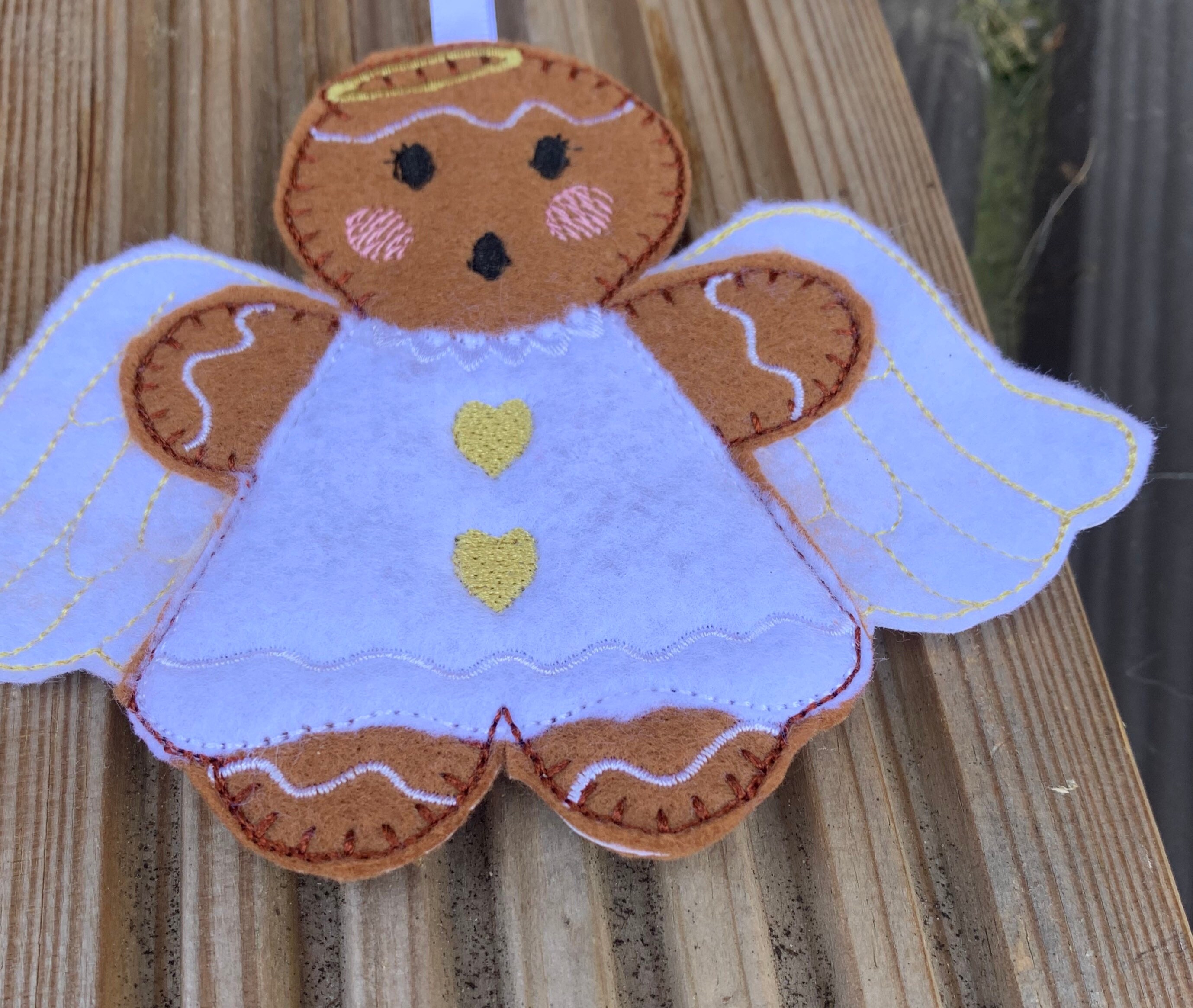 Christmas Gingerbread Angel Decoration Gingerbread Tree - Etsy UK