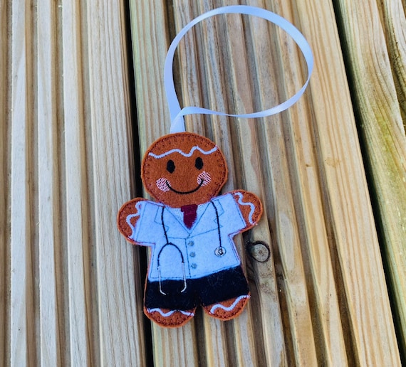 Gingerbread Doctor Gingerbread Decoration Doctor Tree | Etsy