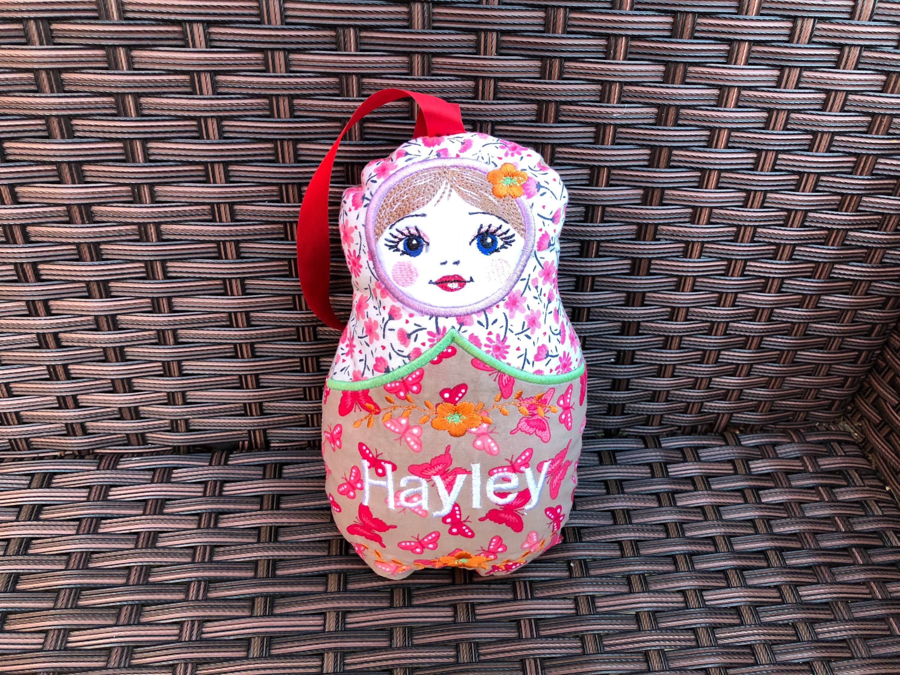 Personalised Babushka Doll, Babushka Doll, Personalised Doll, Lavender ...