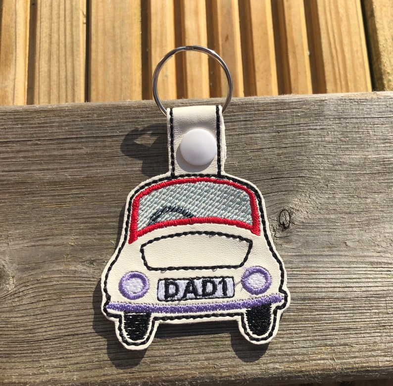 Dad Keyring Personalised Dad Keyring Car Keyring | Etsy