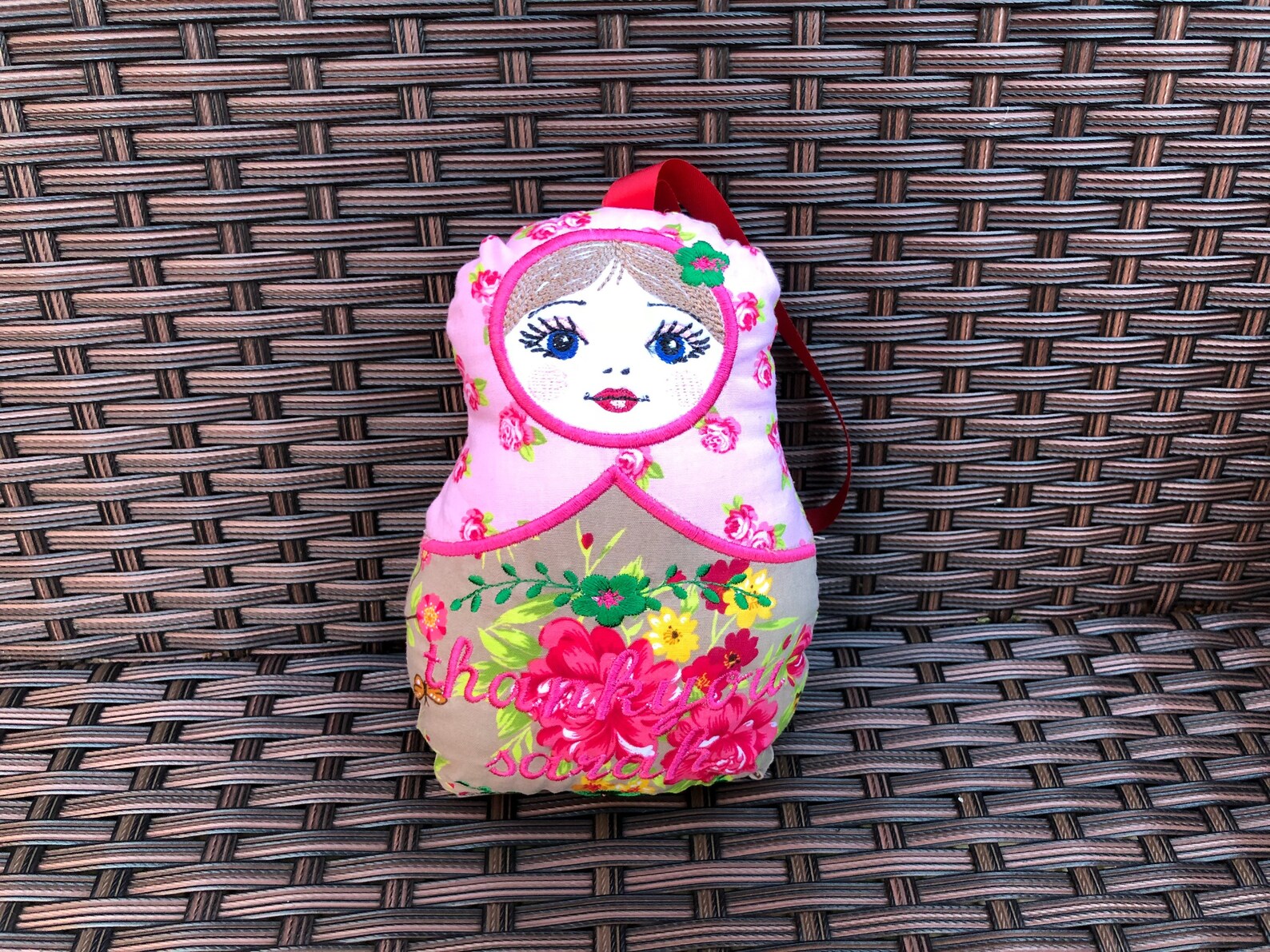 Personalised Babushka Doll, Babushka Doll, Personalised Doll, Lavender ...