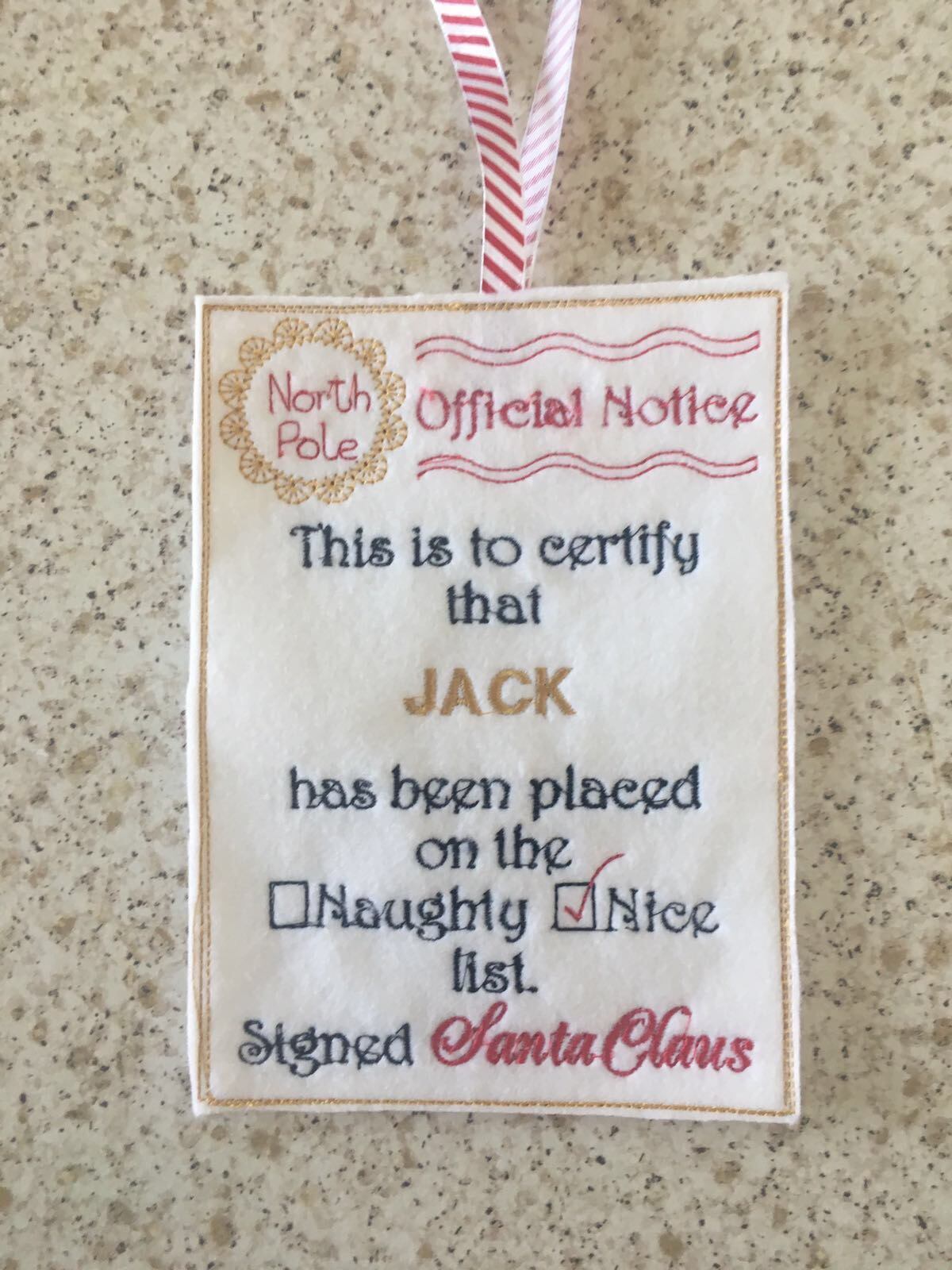 Letter From Santa Personalised Naughty or Nice List Christmas | Etsy UK