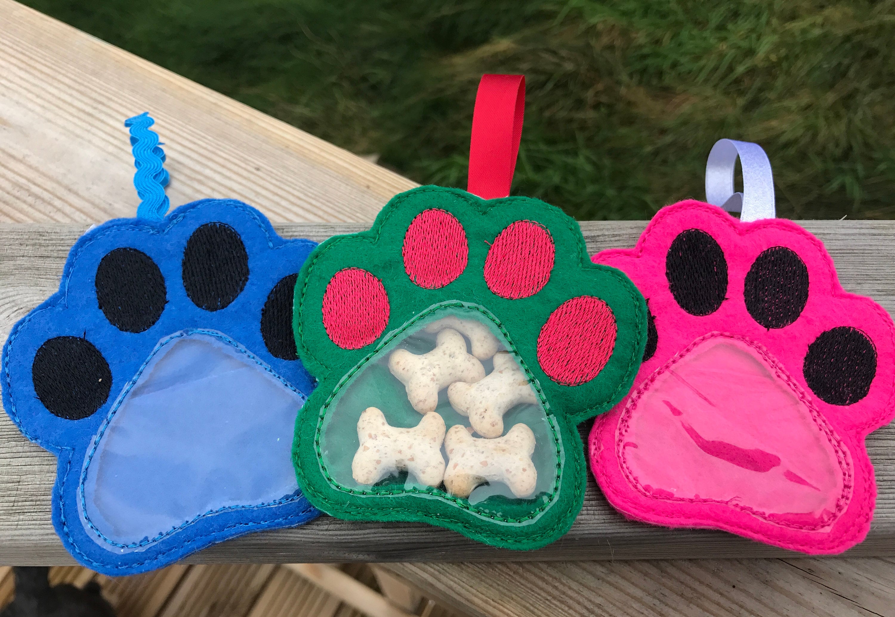 Mini Paw Print decorations for treats cat decoration dog | Etsy