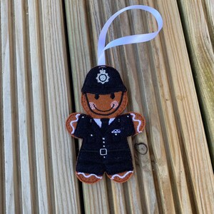 Gingerbread Policeman, Gingerbread Decoration, Policeman Decoration ...