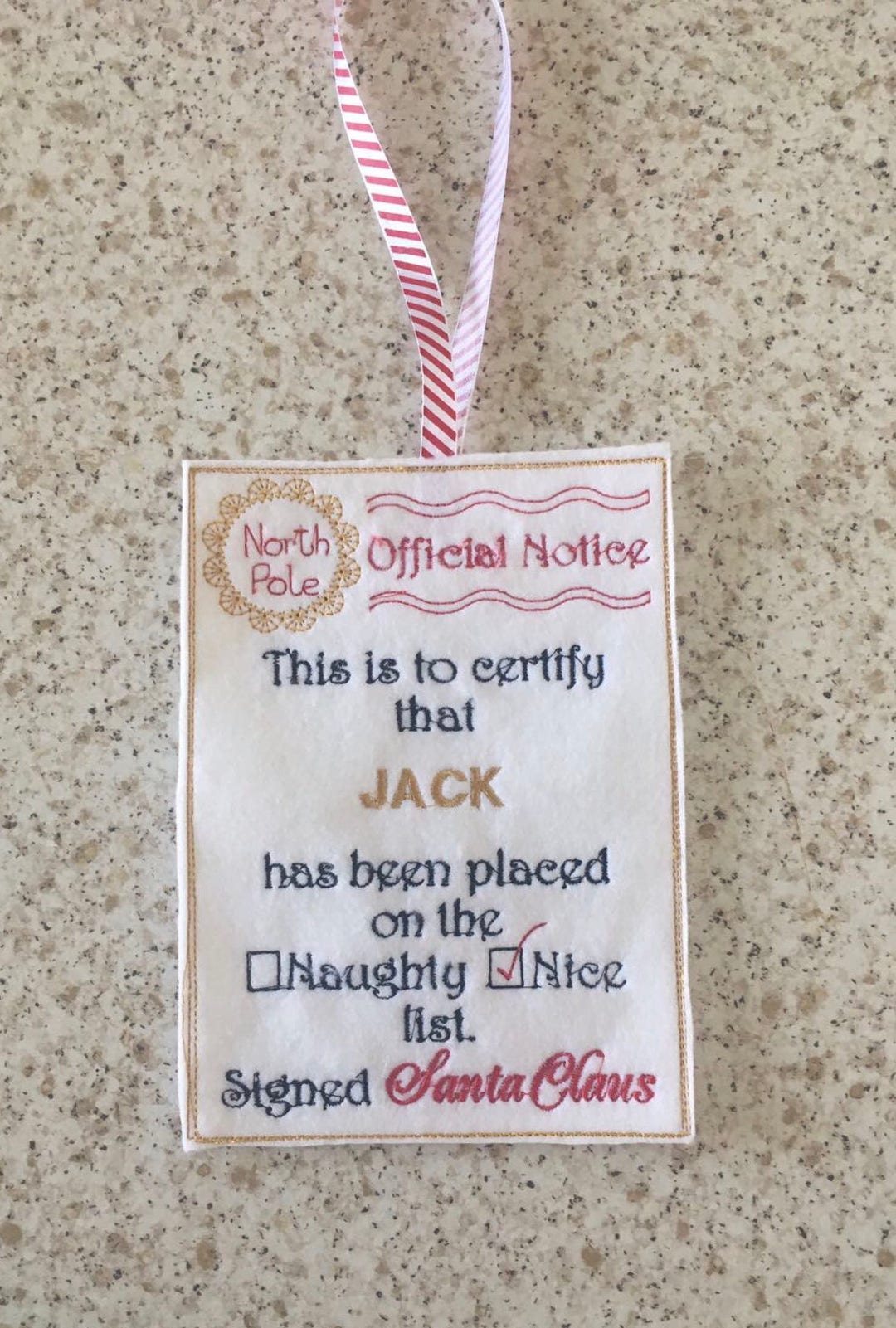 Letter From Santa, Personalised Naughty or Nice List Christmas List ...