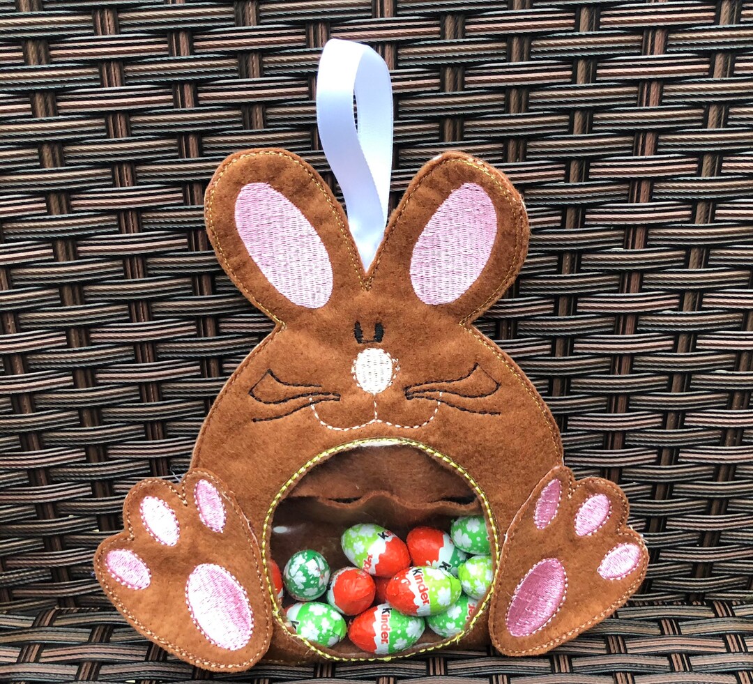 Easter Bunny Treat Bag, Easter Egg Hunt Bag, Easter Bunny Bag, Easter ...