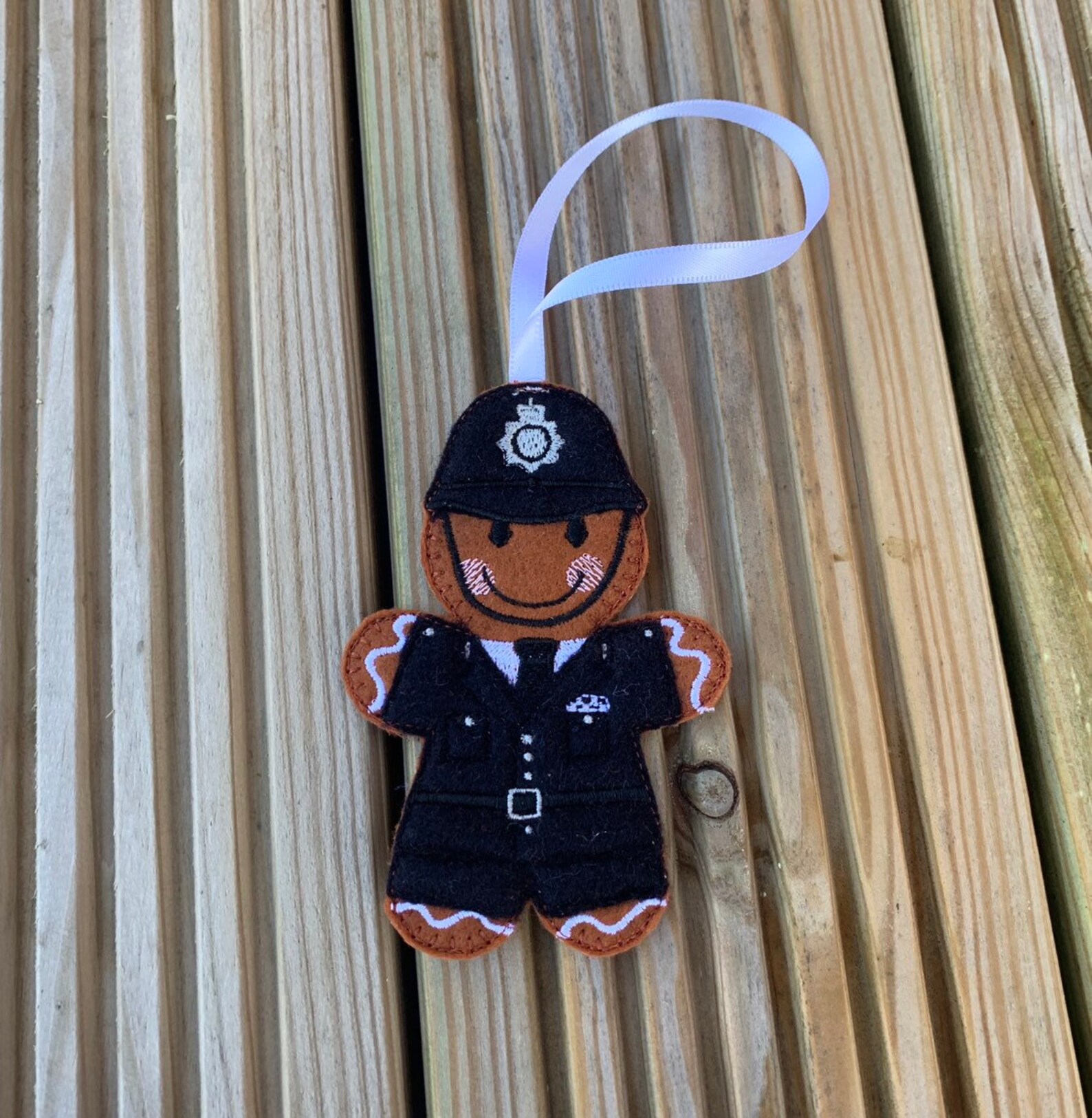 Gingerbread Policeman Gingerbread Decoration Policeman | Etsy