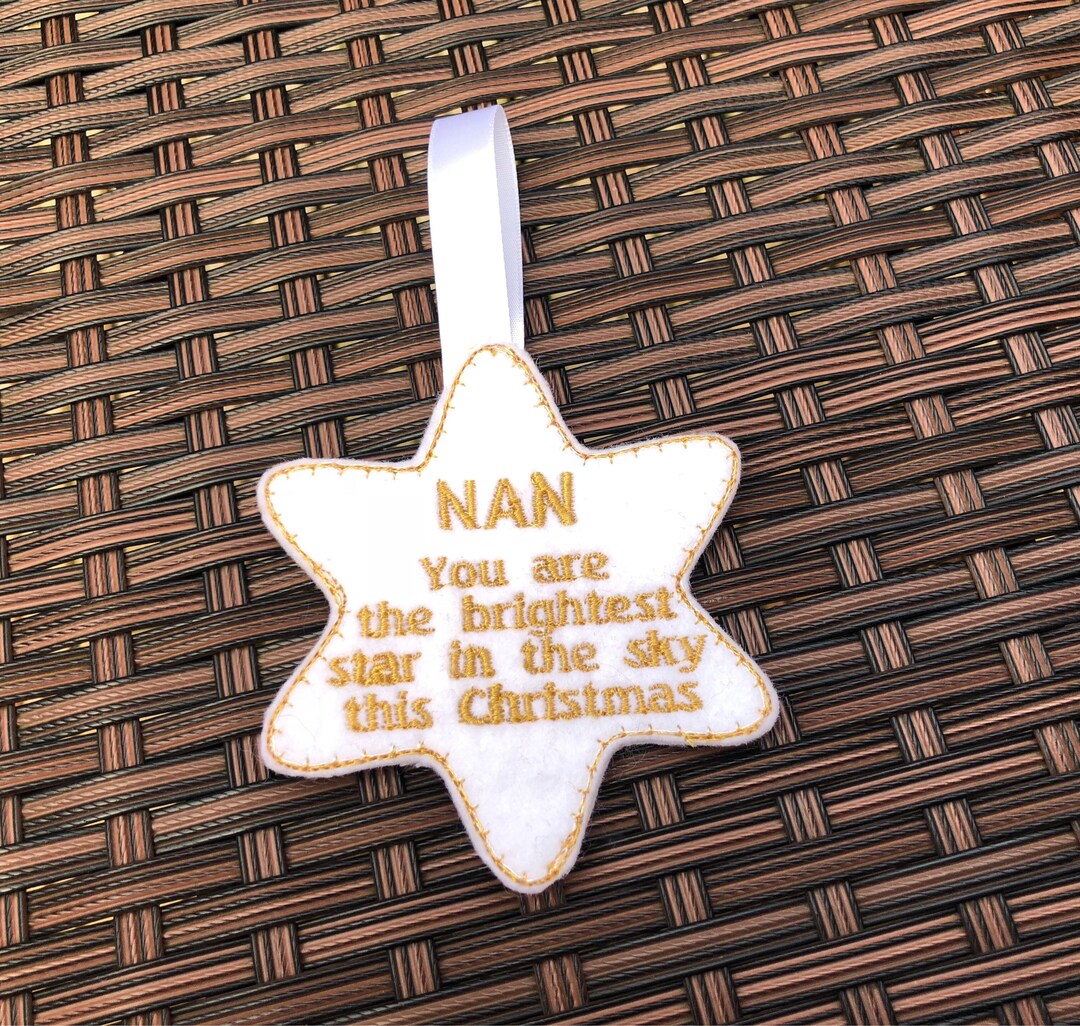 Memorial Star, in Memory Of, Christmas Star, Brightest Star Hanging ...