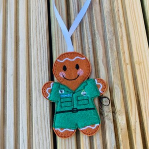 Gingerbread Paramedic, Gingerbread Decoration, Paramedictree Decoration ...