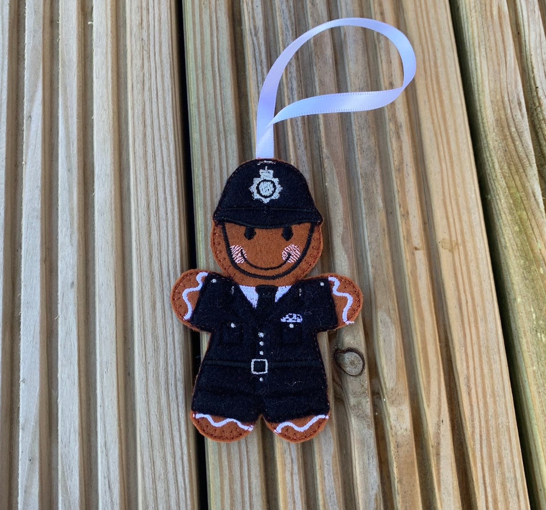 Gingerbread Policeman, Gingerbread Decoration, Policeman Decoration ...