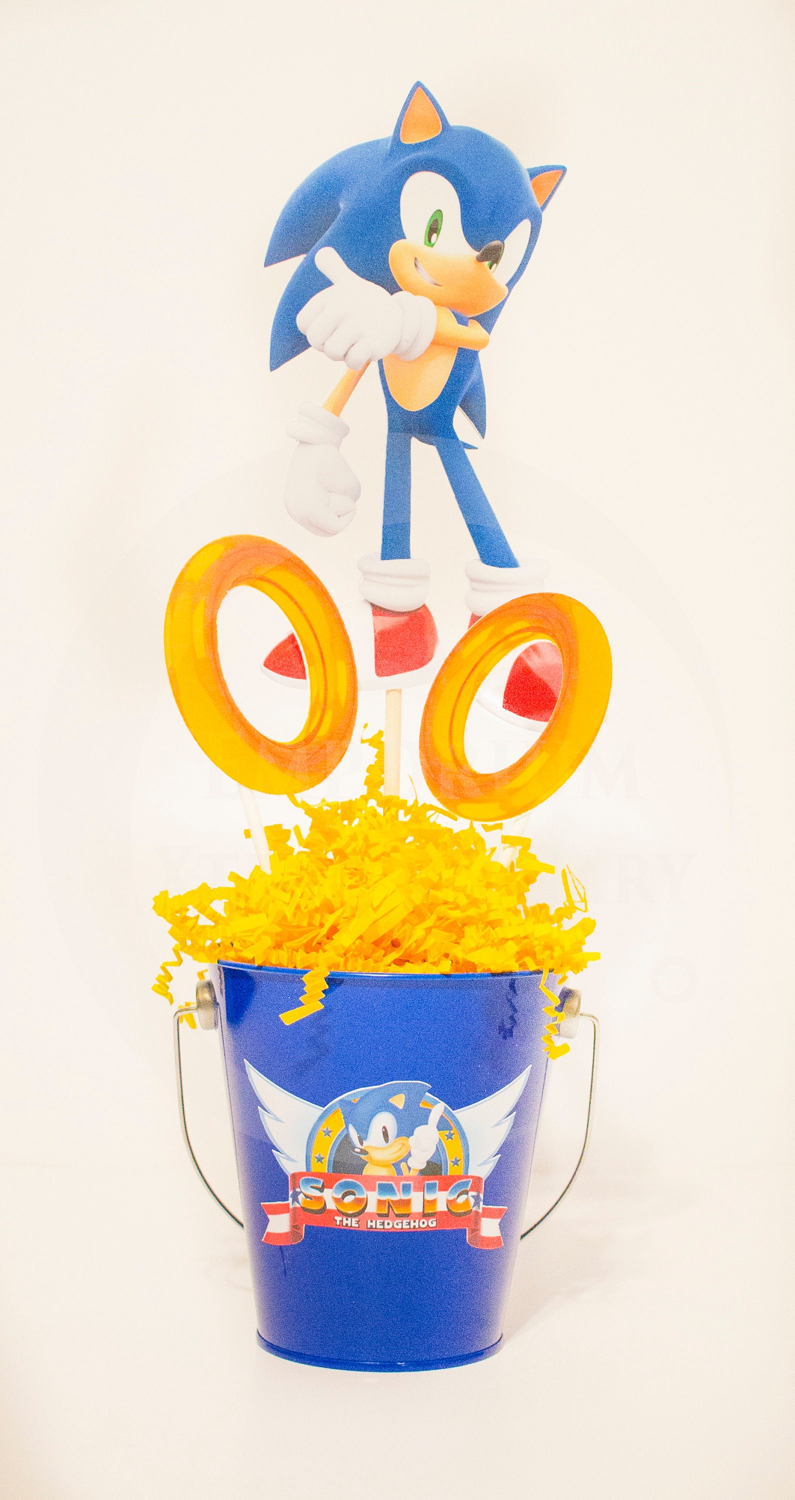 Sonic Centerpieces Table Toppers Birthday Cake Event Party Supplies ...
