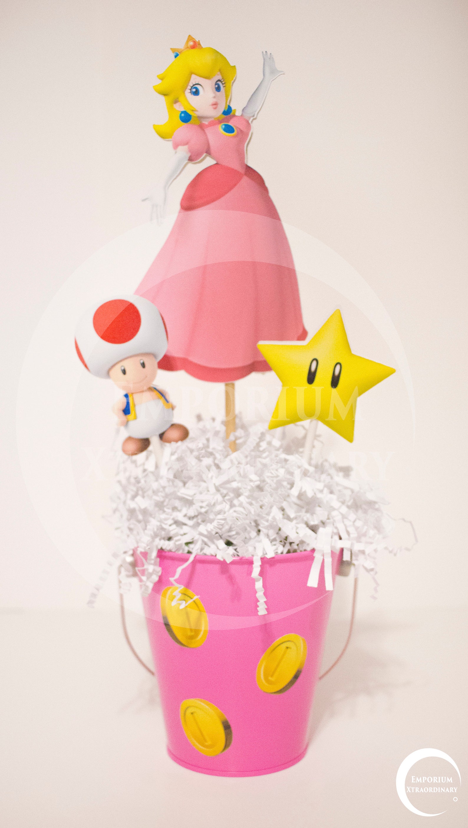 Super Mario Bros Centerpieces Table Toppers Mario Luigi Bowser Donkey ...