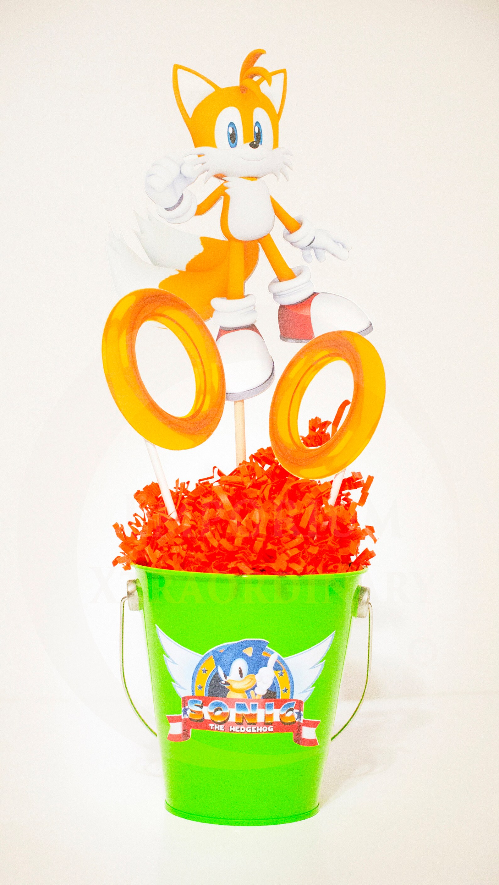Sonic Centerpieces Table Toppers Birthday Cake Event Party Supplies ...