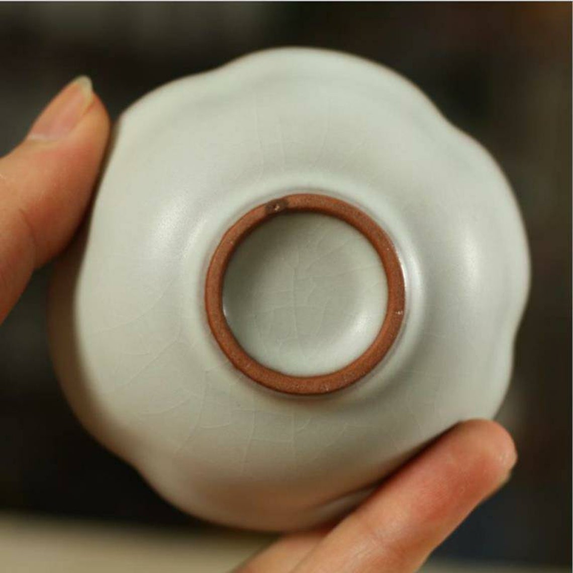 Teacup ru Yao Kiln Porcelain Tea Cups 3 Kinds of - Etsy