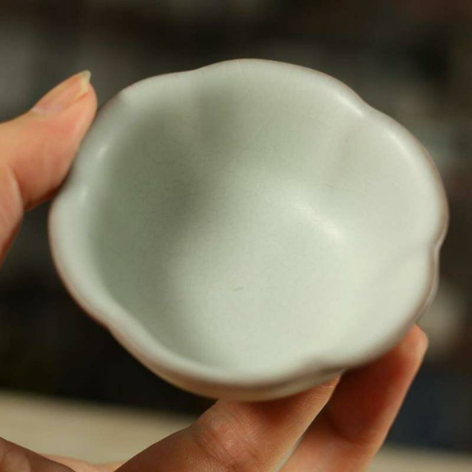 Teacup ru Yao Kiln Porcelain Tea Cups 3 Kinds of - Etsy