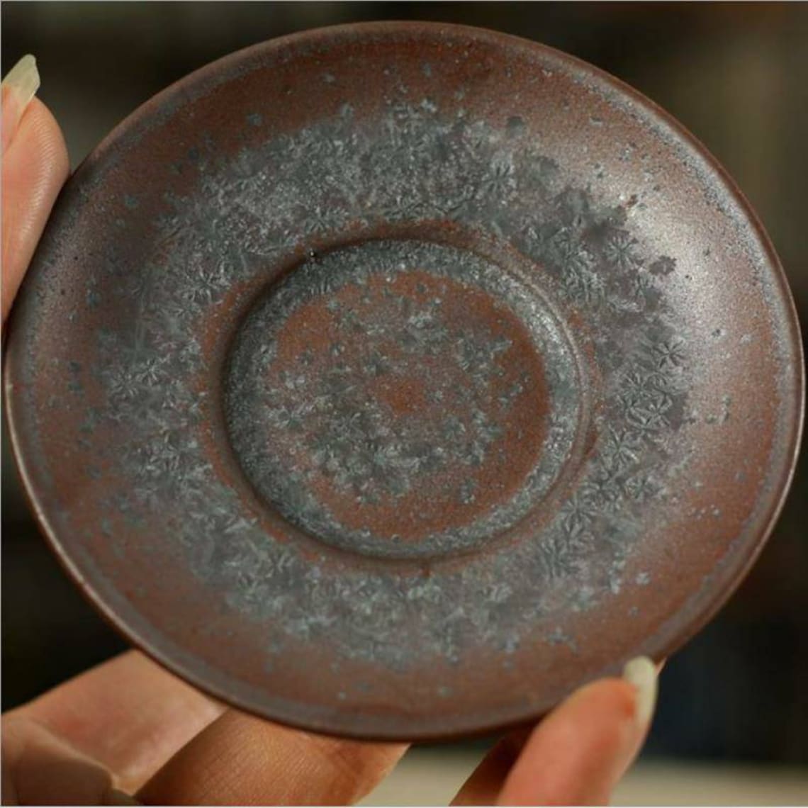 Gaiwan ru Yao Kiln Fancy Rust Glaze Porcelain - Etsy