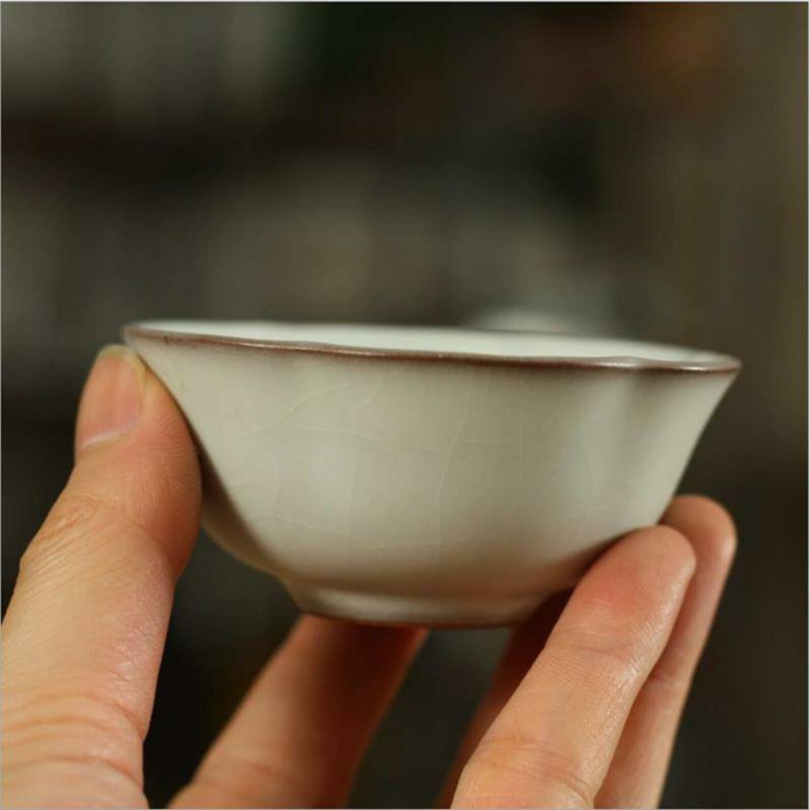 Teacup ru Yao Kiln Porcelain Tea Cups 3 Kinds of - Etsy