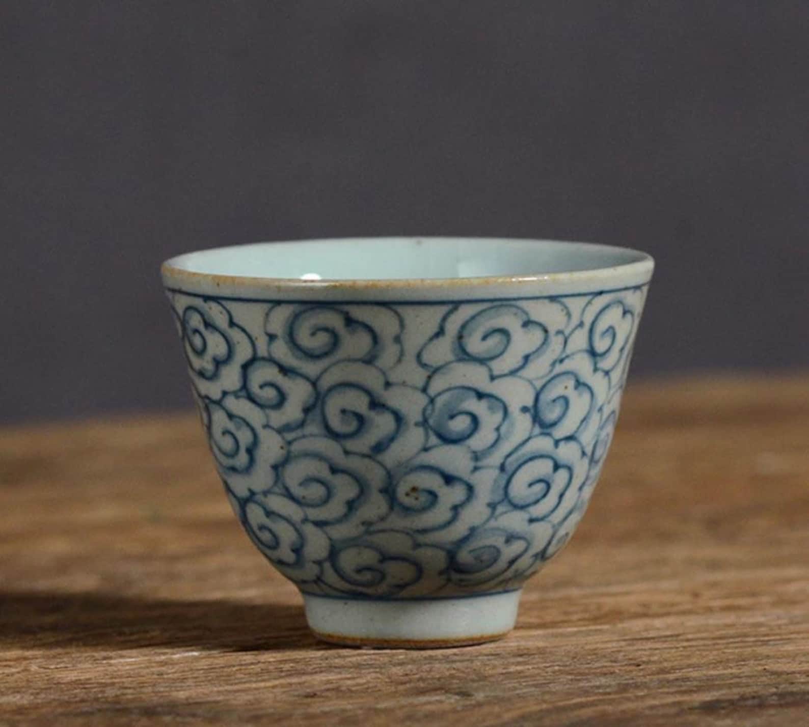 Jingdezhen Qinghua Porcelain cloud Blue & White China Hand | Etsy