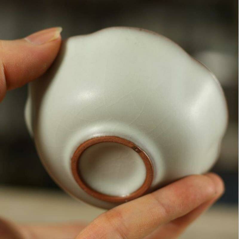 Teacup ru Yao Kiln Porcelain Tea Cups 3 Kinds of | Etsy