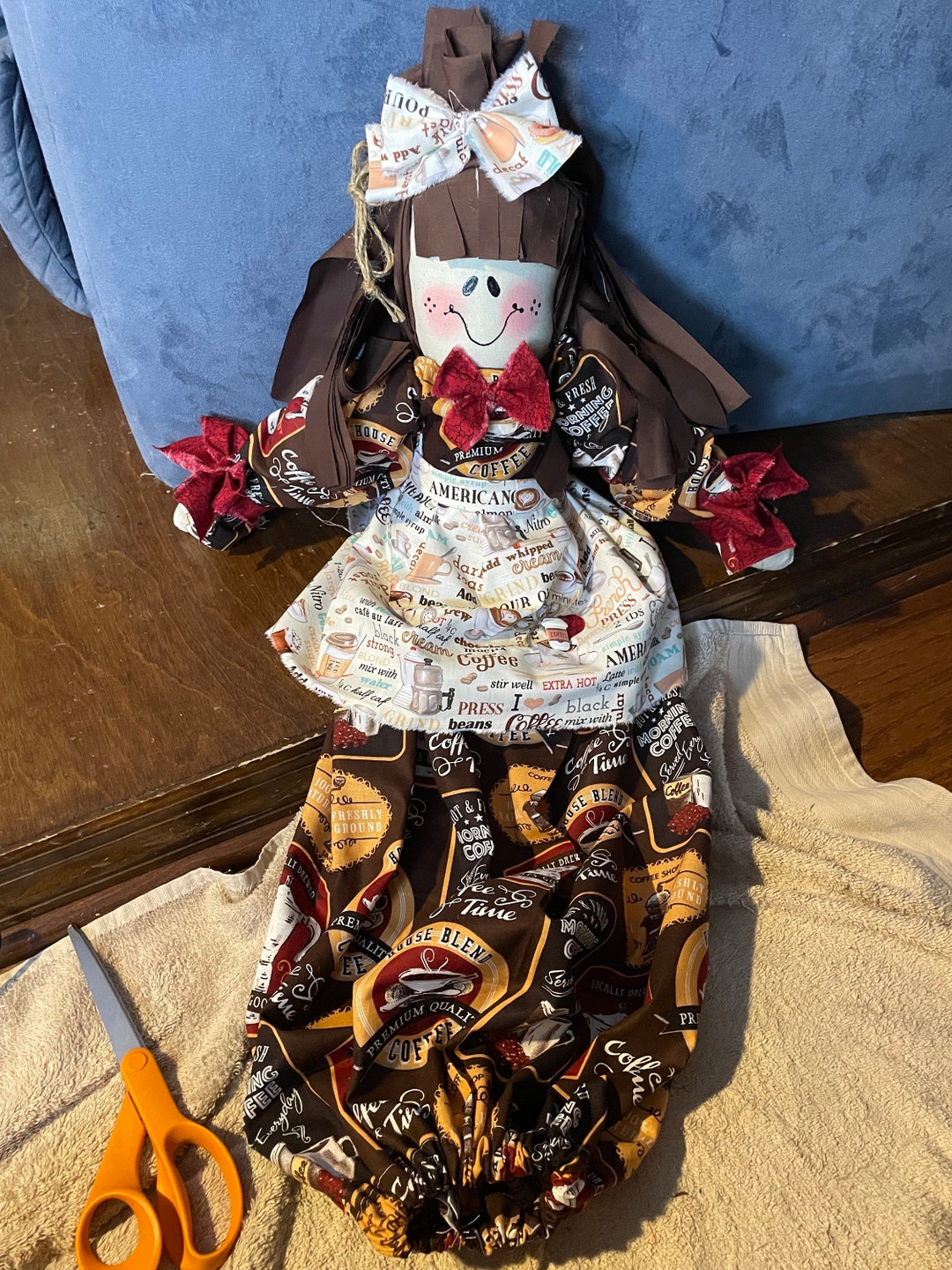 Bag Lady Plastic Bag Holder - Etsy