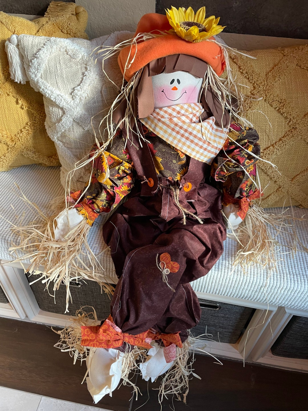 40 Inch Boy Scarecrow - Etsy