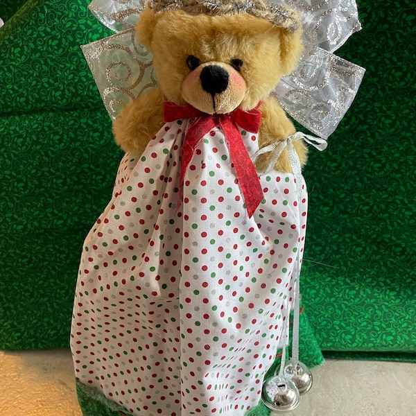 Teddy Bear Tree Topper - Etsy