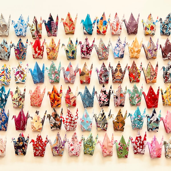 Garland Paper Cranes - Etsy