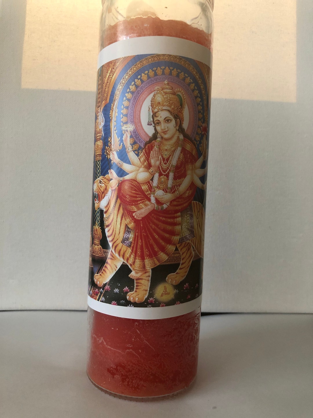 Goddess Durga 7 Day Devotional Candle - Etsy
