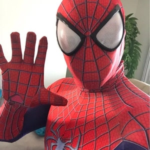 Halloween TASM 2 Spiderman Cosplay Costume Superhero Zentai - Etsy
