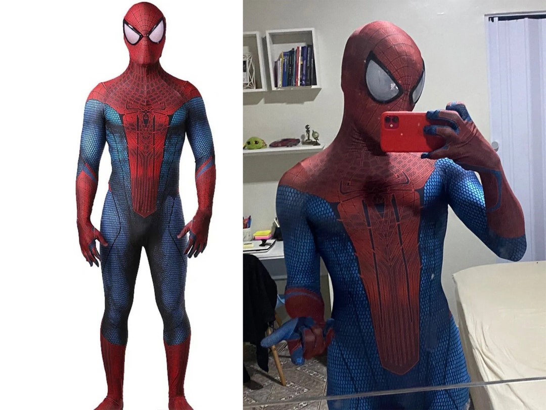Halloween TASM 1 Spiderman Cosplay Costume Men Adults/kids the - Etsy