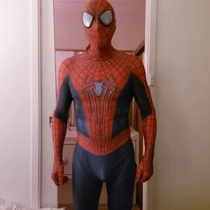 Halloween TASM 2 Spiderman Cosplay Costume Superhero Zentai - Etsy