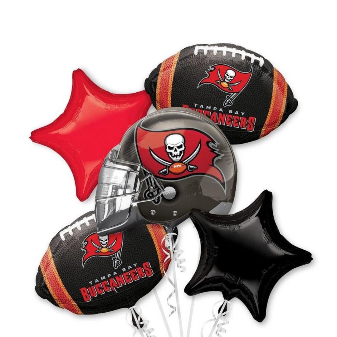 Tampa Bay Buccaneers Anagram Balloon Bouquet W/ Free Shipping Birthday ...