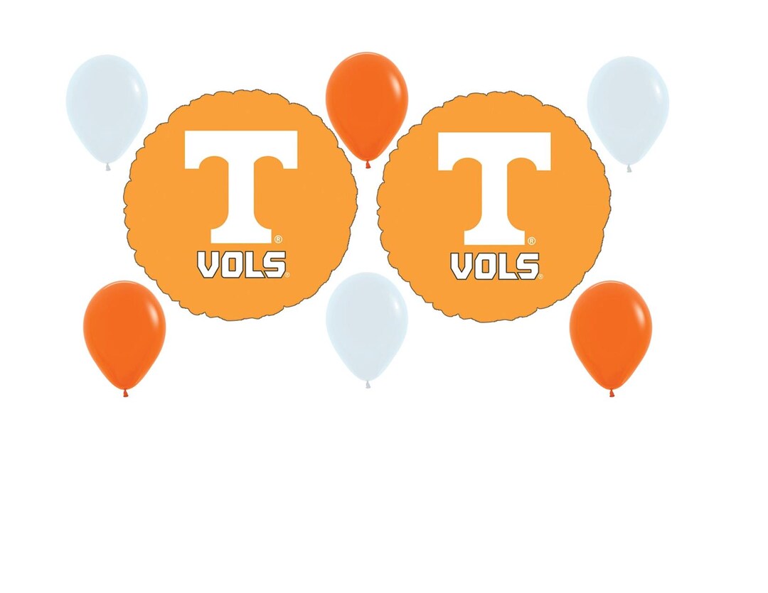 University of Tennessee Balloon Bouquet College Sports W/ Free Shipping ...