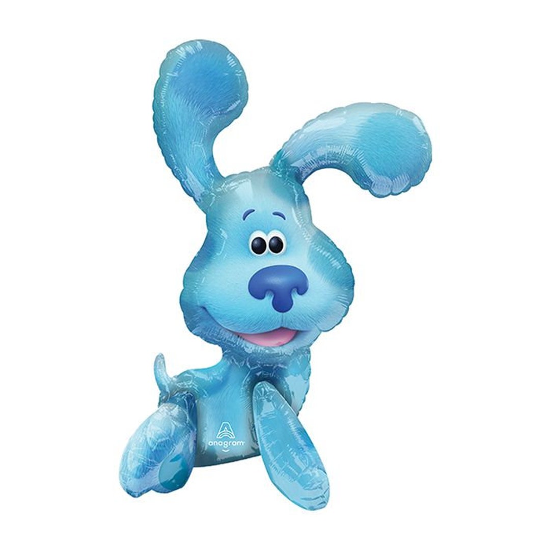 Blue's Clues Anagram Air-fill Only 22'' Balloon W/ Free Shipping Birthday Party Decorations - Etsy