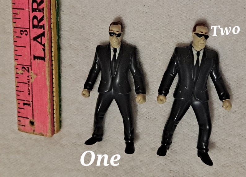 Vintage 1998 Men in Black MIB Burger King Kid's Meal Agent K Kay Action ...