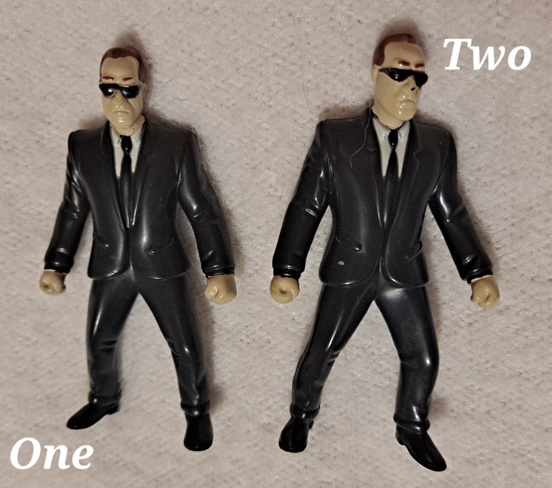 Vintage 1998 Men in Black MIB Burger King Kid's Meal Agent K Kay Action ...